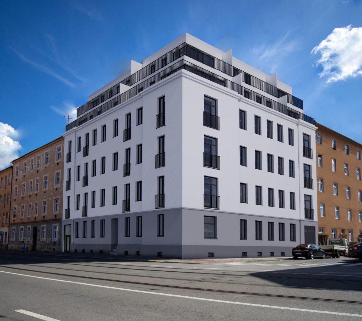 Residence Auerswaldova | Developerský projekt, Brno